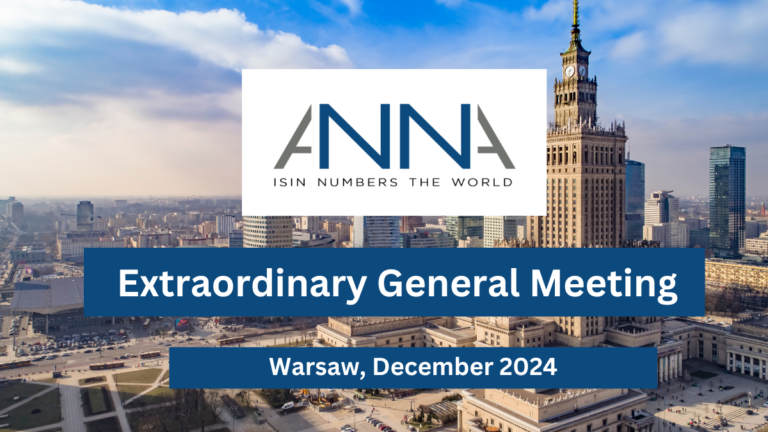 ANNA - Association of National Numbering Agencies