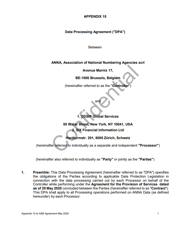 ASB Agreement May 2020 - Appendix 15 - ANNA