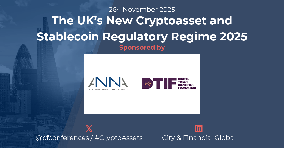 ANNA and Digital Assets: The Role of ISIN in Tokenized Markets